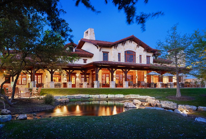 The University of Texas Golf Club Clubhouse - Harvey Cleary